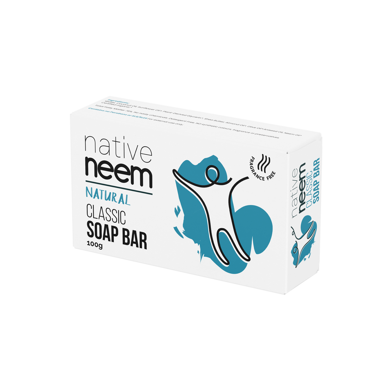 Nativeneem Organic Neem Soap Bar 100g (Classic) – Green Trading