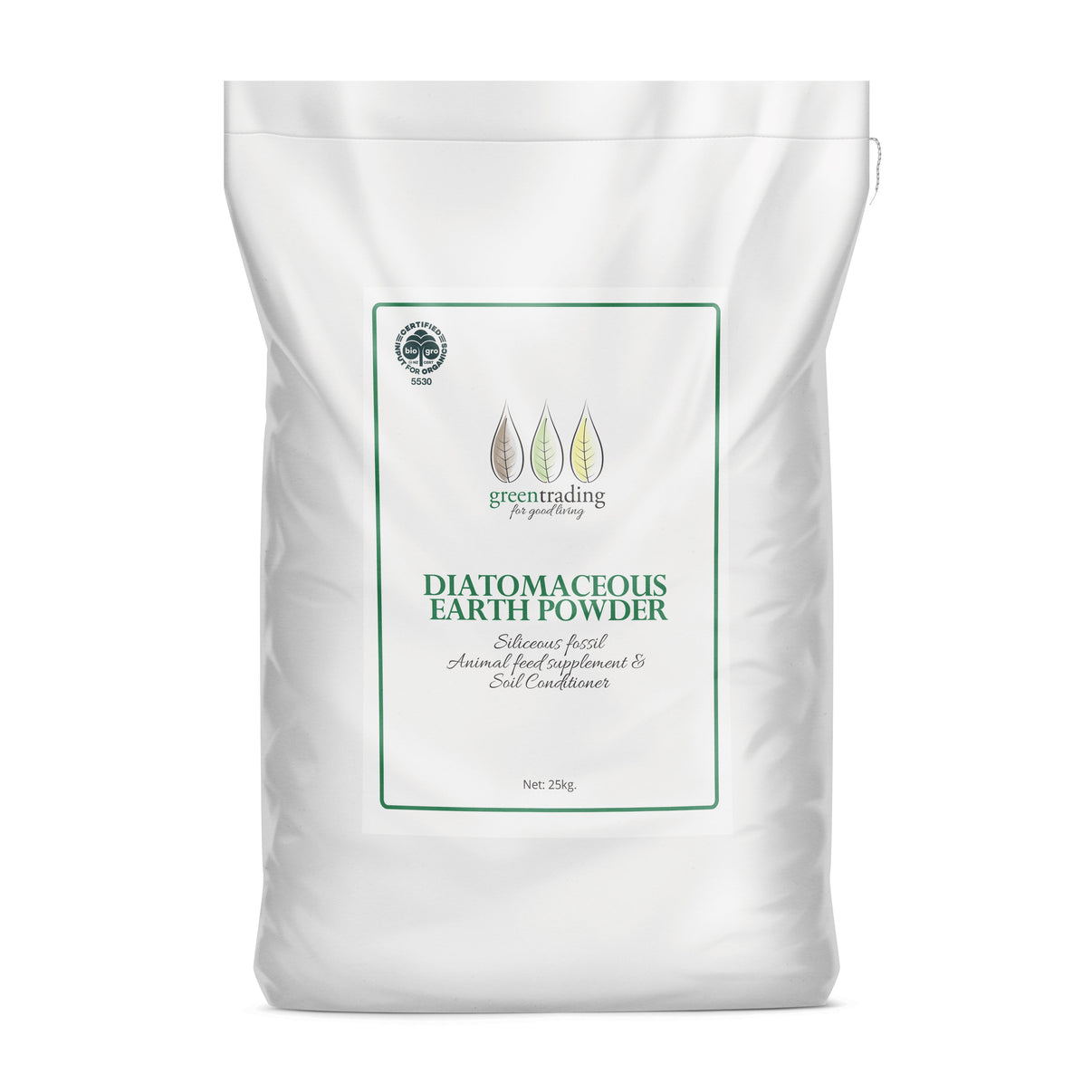 Diatomaceous Earth NZ – 25kg Food Grade Powder | Green Trading