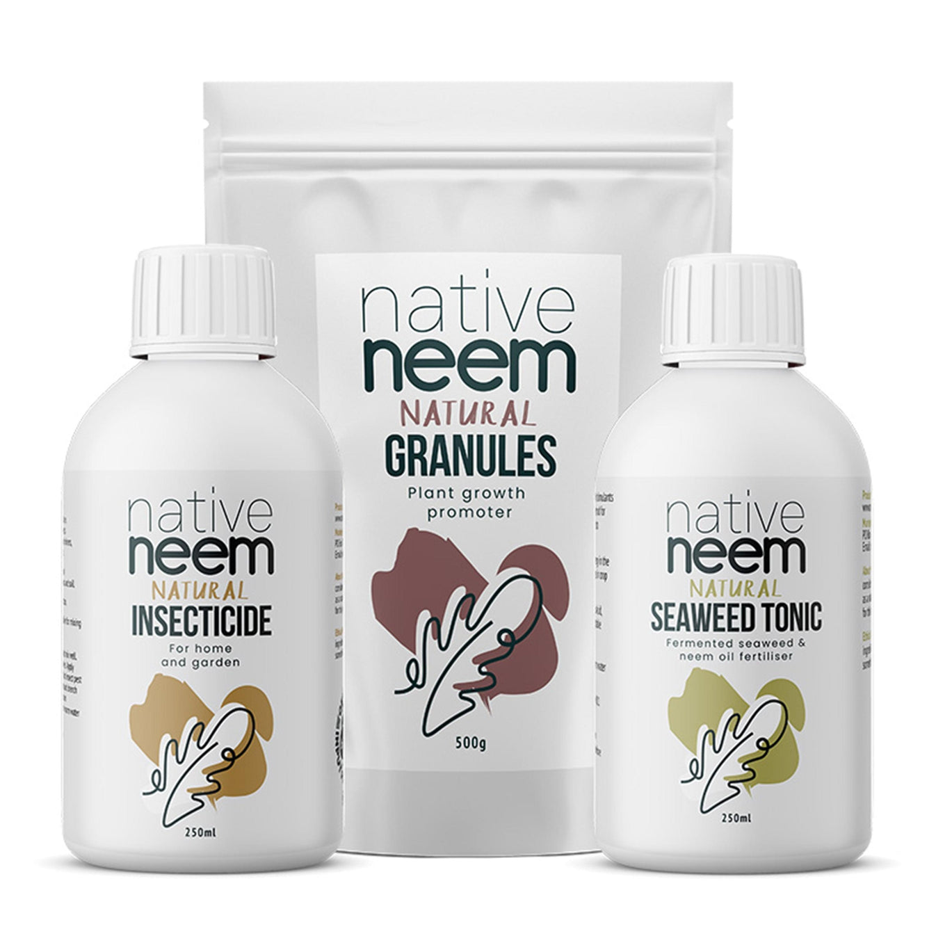 Organic Neem Garden Care Pack | Insecticide | Fertiliser| Granules ...
